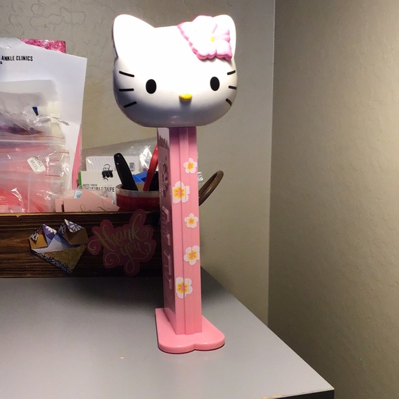 Toys | Hello Kitty Giant Pink Pez Dispenser Euc | Poshmark